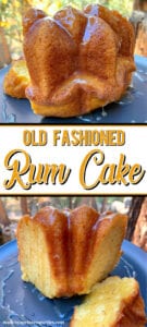 Old Fashioned Rum Cake Recipe - Made by A Princess