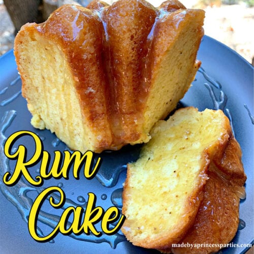 Old Fashioned Rum Cake Recipe - Made by A Princess