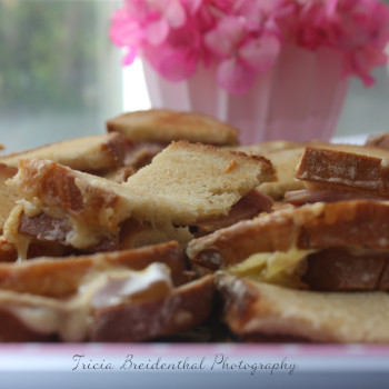 Recipe Mini Croque Monsieur Sandwiches - Made by A Princess