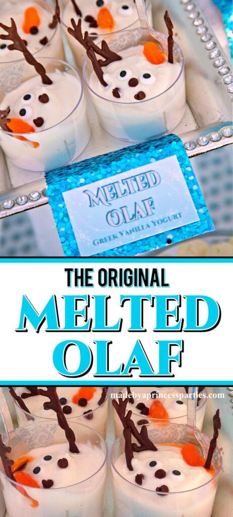 Original Melting Olaf Frozen Party Food - Made by A Princess