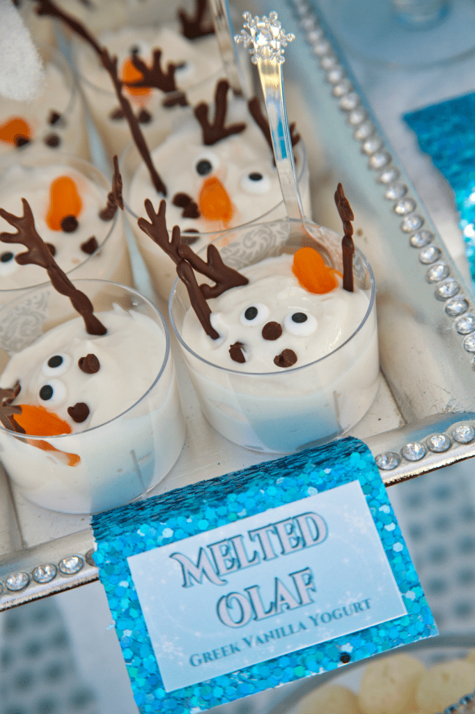 Recipe For Original Frozen Party Food Melted Olaf Made By A Princess