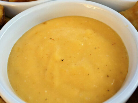 Easy Cheddar Cheese Dip - Made by A Princess