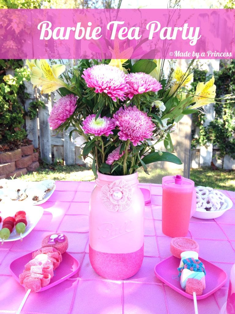 Sweet and Simple Barbie Tea Party - Made by A Princess