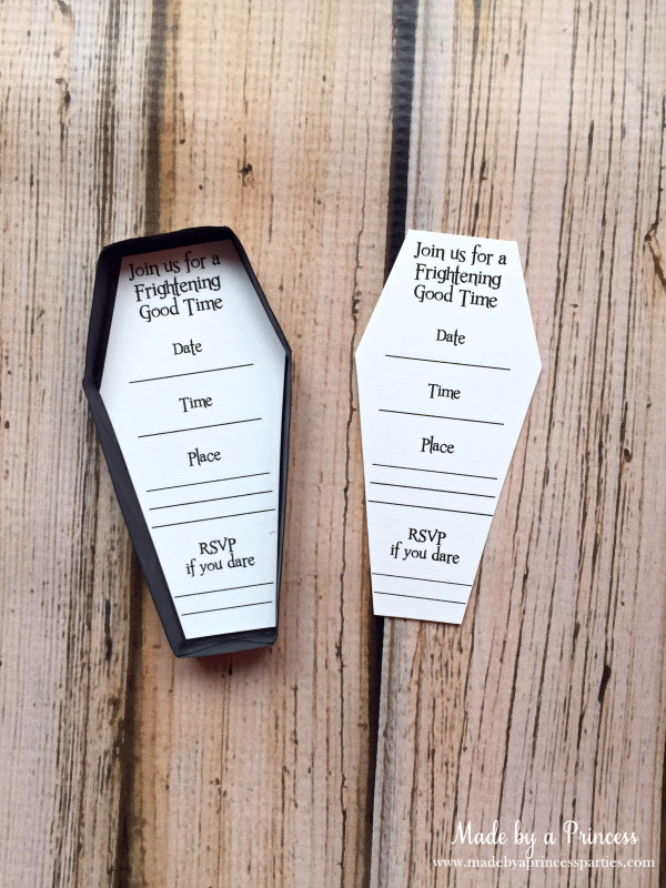 How to Make Spooky Halloween Coffin InvitationsHow to Make Spooky ...