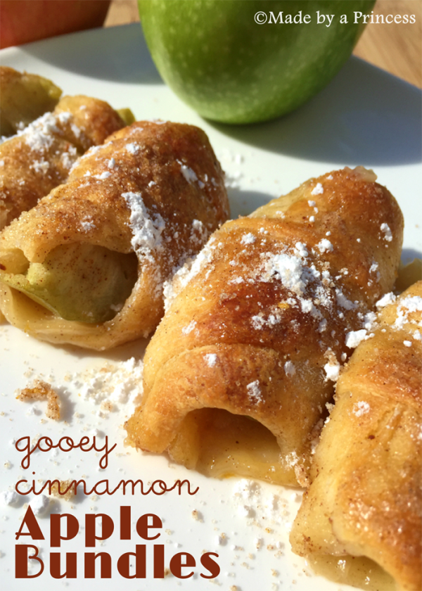 Gooey Cinnamon Apple Bundles Perfect Fall Treat