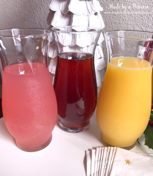 Budget Friendly Holiday Mimosa Bar Party