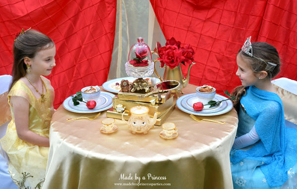 Beauty and the Beast Movie Tea Party for Two