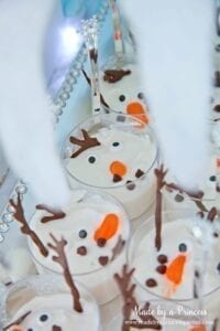 Original Melting Olaf Frozen Party Food - Made by A Princess
