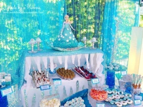 Magical Frozen Birthday Party Ideas - Made by a Princess