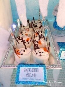 Original Melting Olaf Frozen Party Food - Made by A Princess