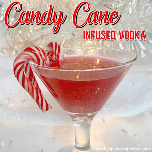 Creme de Menthe Infused Vodka Recipe DIY - Made by A Princess