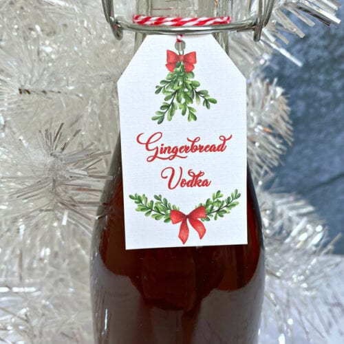 Make Your Own Gingerbread Liqueur - Made by A Princess